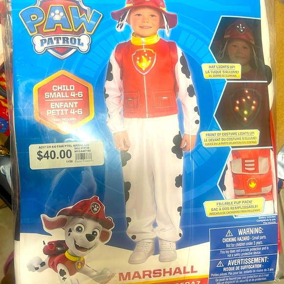 Nickelodeon | Costumes | Nwt Paw Patrol Costume | Poshmark